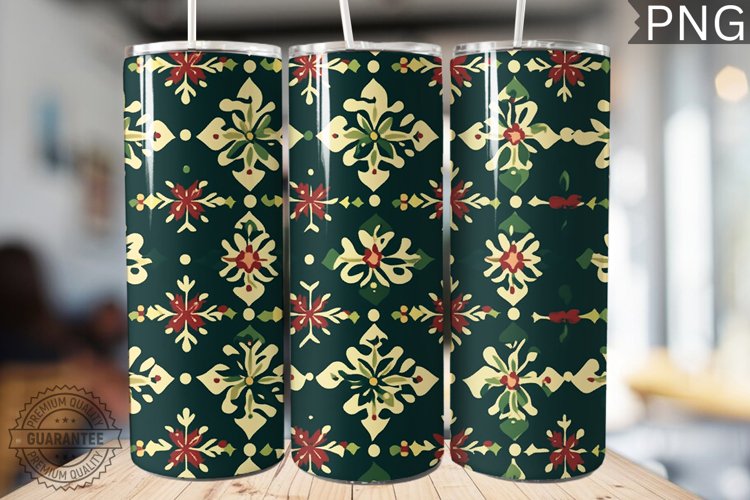 Christmas Tumbler Warp