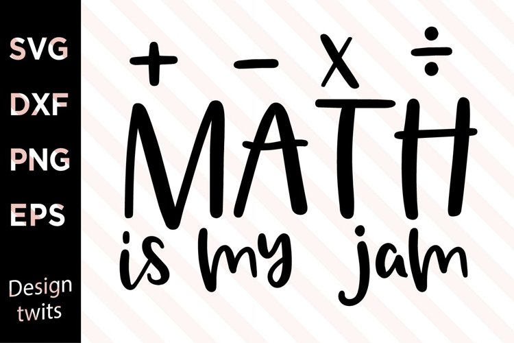 Math is my jam SVG (1213786)
