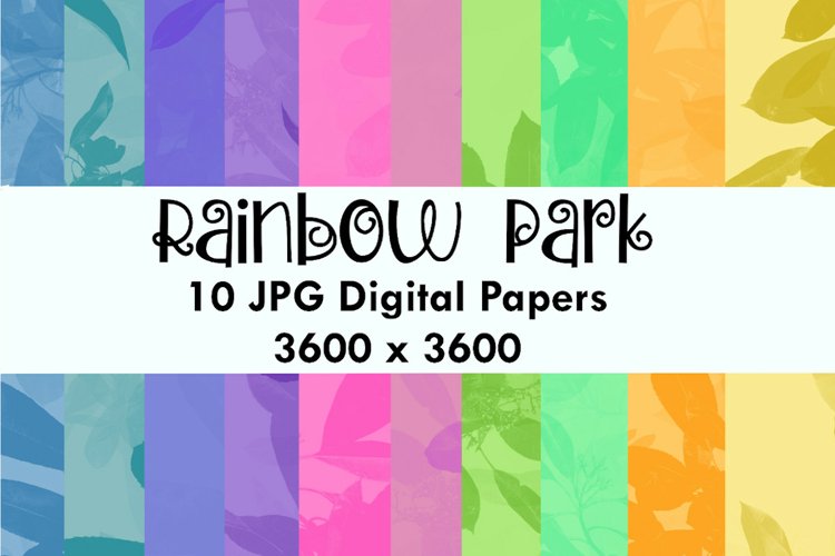Rainbow Park Digital Papers