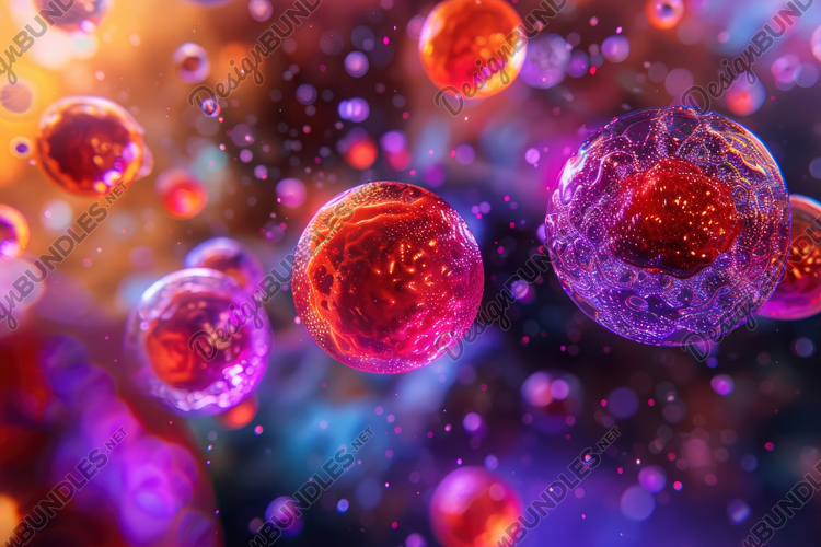 Human Embryonic Stem Cell Background Wallpaper