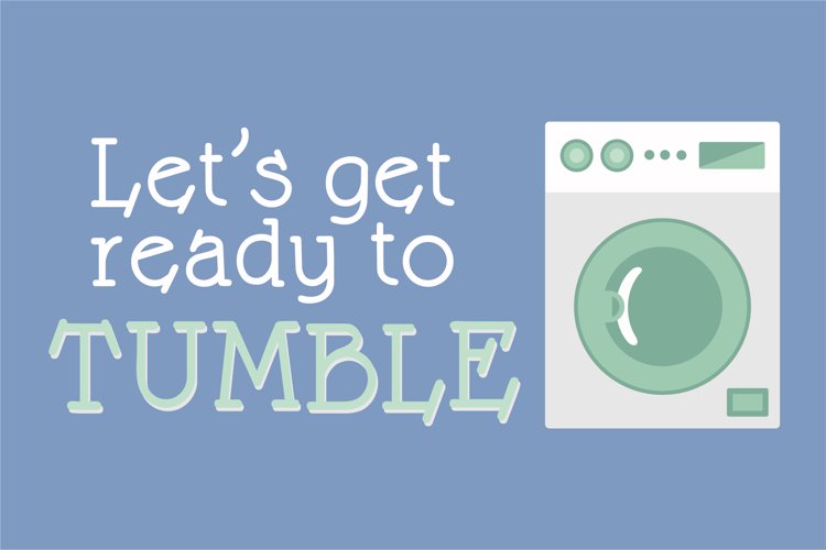 LD Laundry Night - Free Font of The Week | Font Bundles