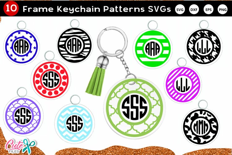 Keychain SVGs | Design Bundles