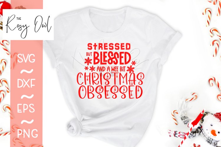 Christmas Obsessed SVG | Christmas SVG