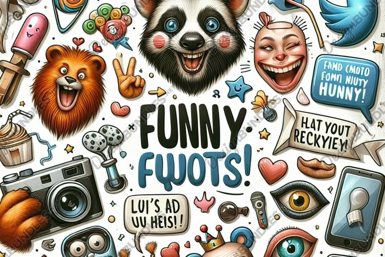 Funny Elements Background