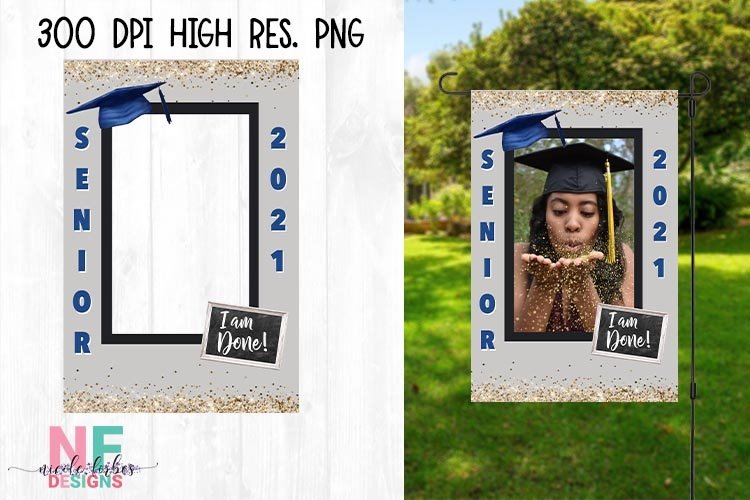 Senior 2021 Graduation Garden Flag Sublimation (1274732)