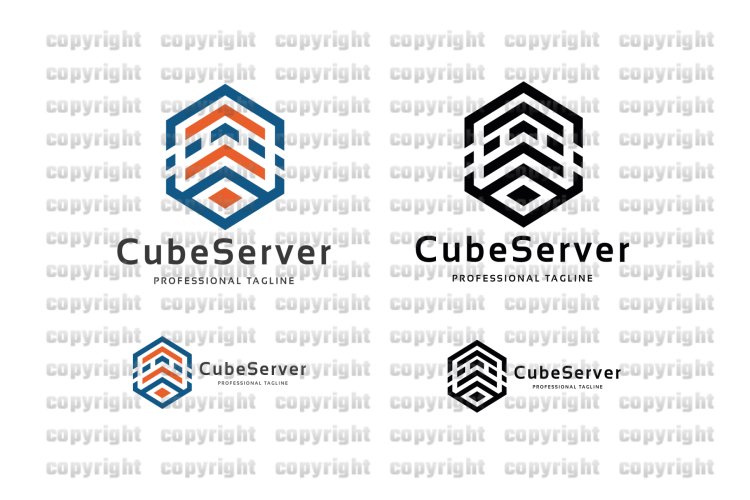 Cube Datapix Logo (658408) | Logos | Design Bundles