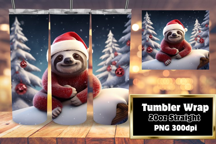 Xmas Winter Dream 3D Cartoon Wrap 20oz (2909599)