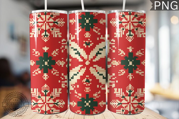 Christmas Tumbler Warp