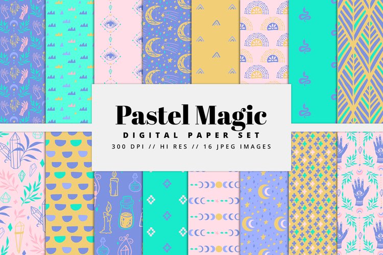 Aesthetic Patterns | Design Bundles