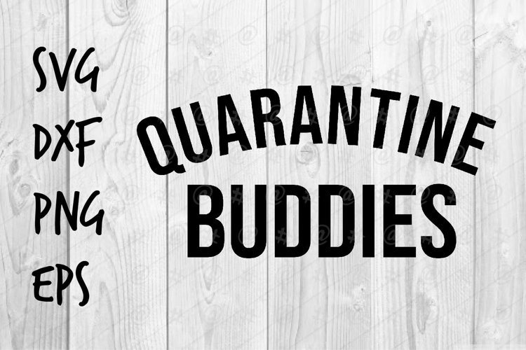 Quarantine Buddies SVG design (577913)