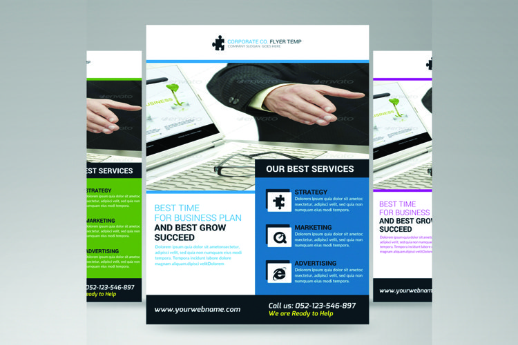 corporate flyer (50847)