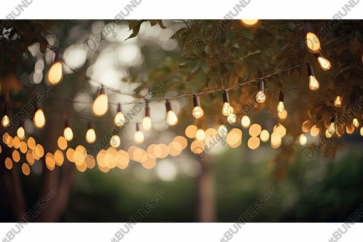 serene defocused lights