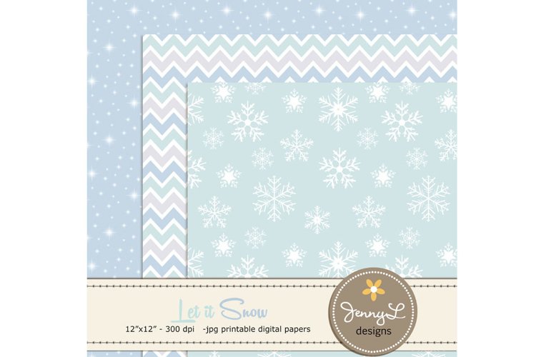 Snowflake Clipart | Design Bundles