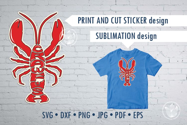 Louisiana Crawfish Sublimation