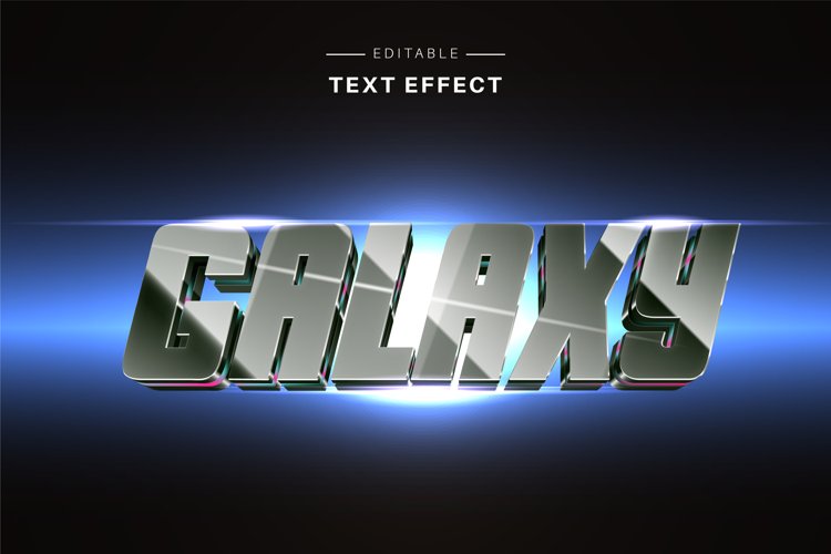 Editable Text Effect for Illustrator. Vector (2268947)