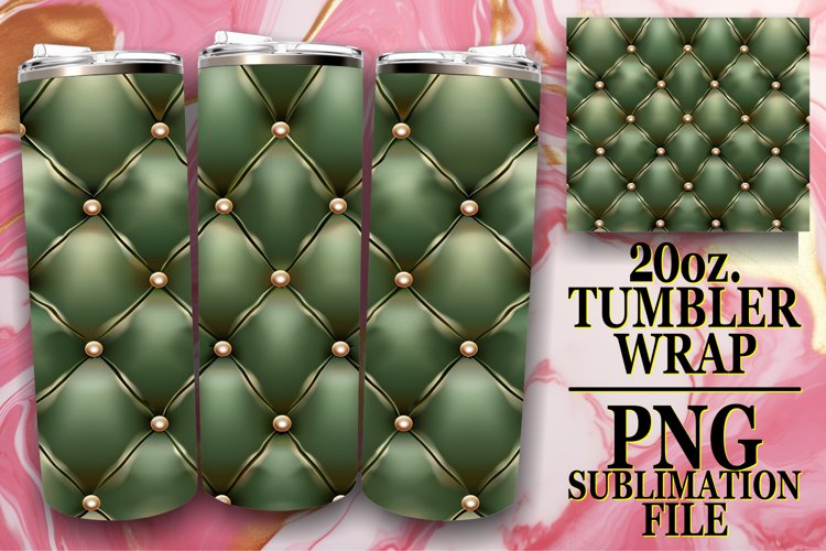 Quilted 3D Design Tumbler Sublimation (3580213)