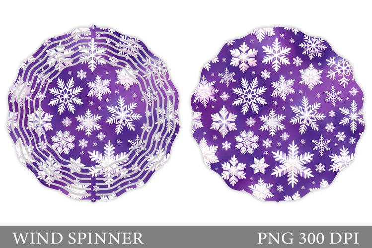 Snowflakes Wind Spinner. Snowflakes Spinner (4687914)