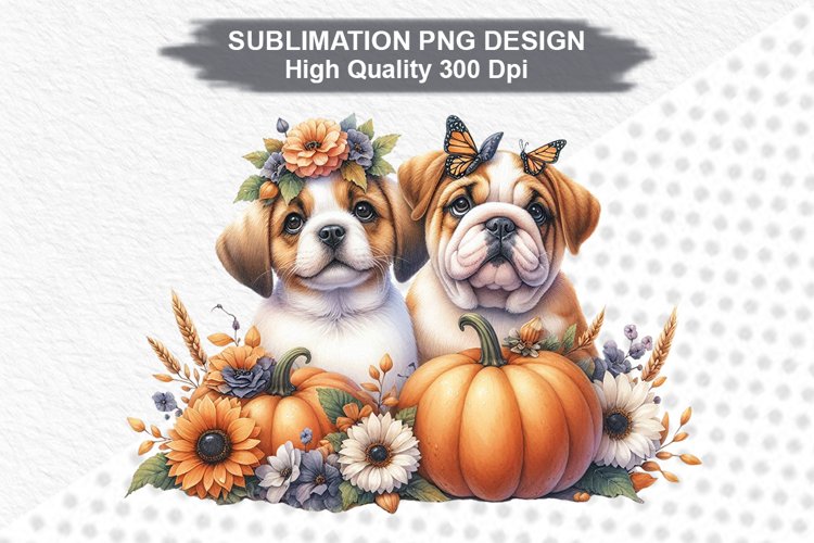 Halloween Dog - Halloween clipart Sublimation PNG Design