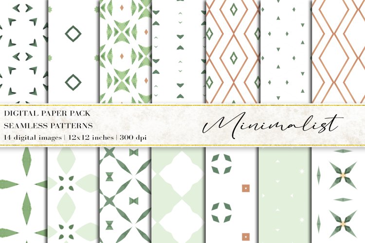 Minimalist Digital Papers