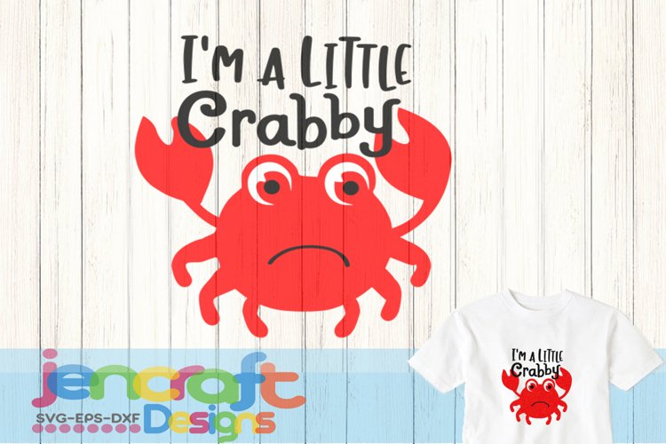 A little Crabby SVG, Toddler Kids svg