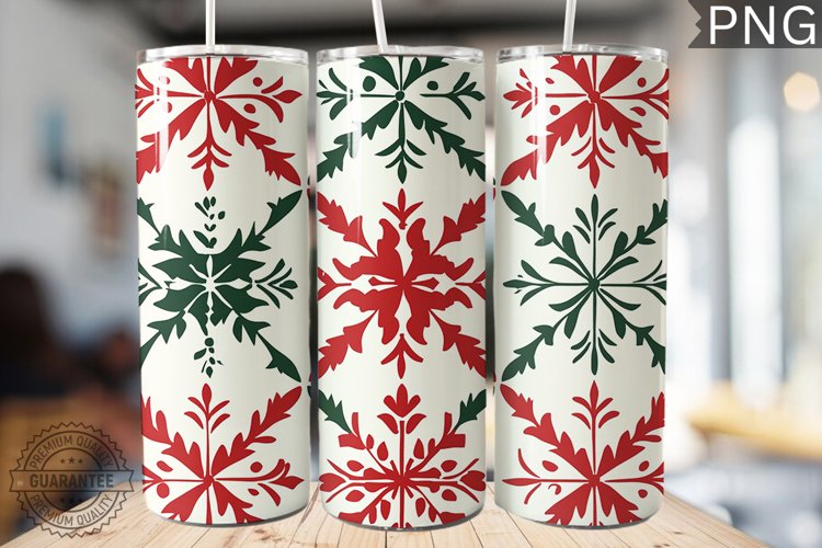 Christmas Tumbler Warp