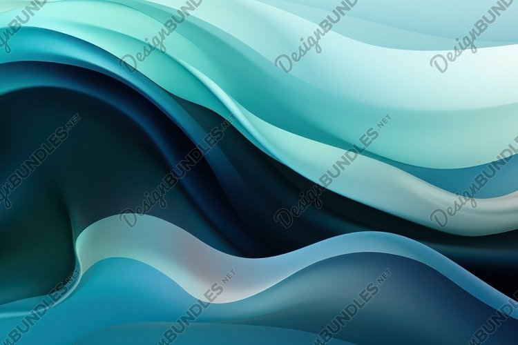 Modern Waves Background Wallpaper