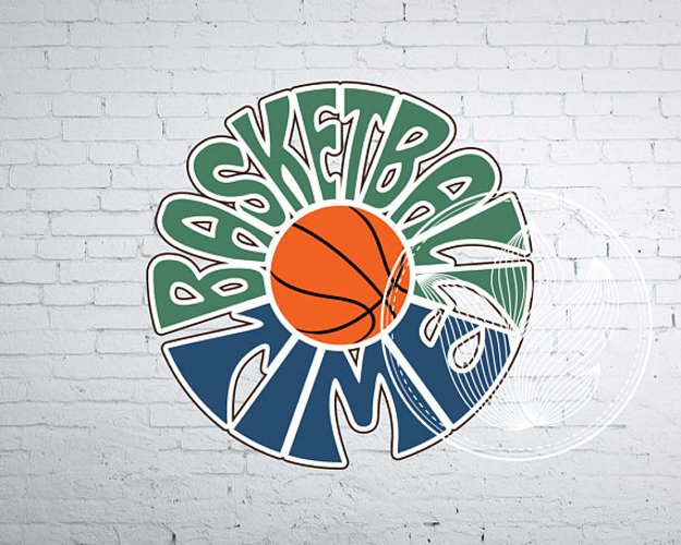 Basketball time Word Art design, svg, dxf, png, jpg (101956) | SVGs ...