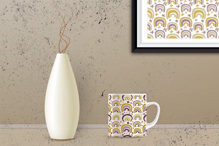 Boho digital paper. Bohemian seamless patterns (1042182)