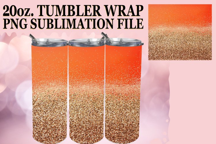 Glitzy Leopard Pattern Tumbler Design: Sublimation (3544732)