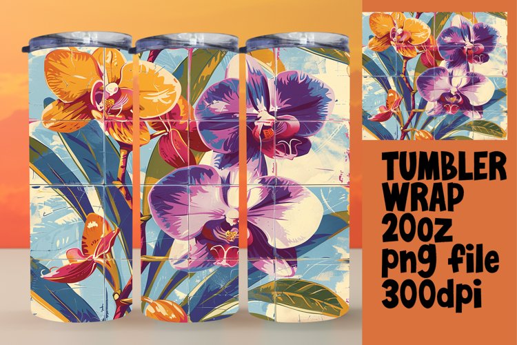 Summer Blossom Blast 20oz Tumbler Wraps - Sublime (3874242)