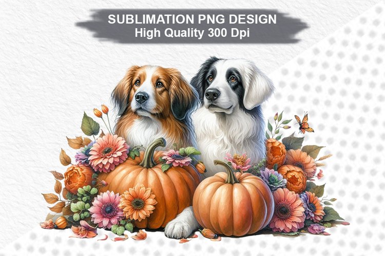 Halloween Dog - Halloween clipart Sublimation PNG Design