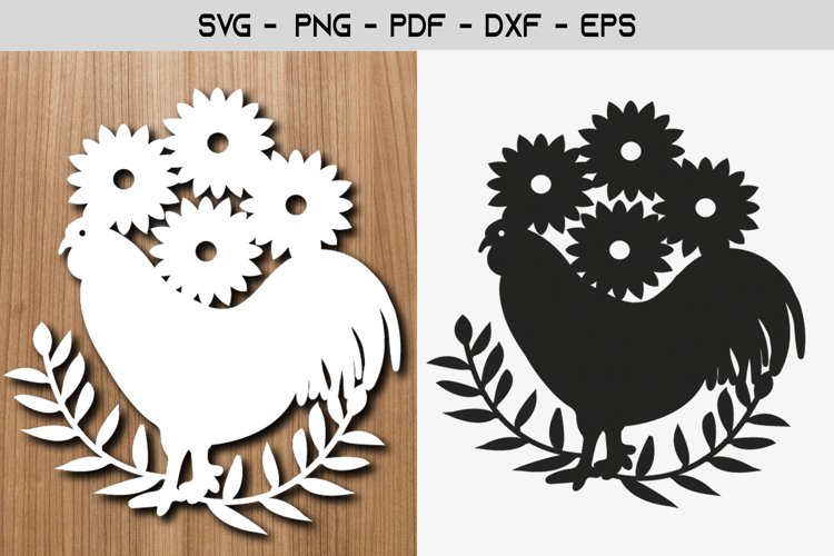 Chicken Farm Paper TemplaTE Design