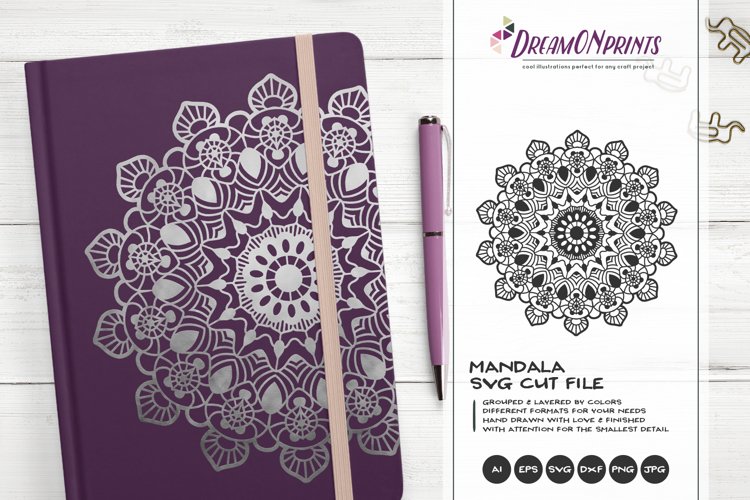 Mandala SVG Cut File