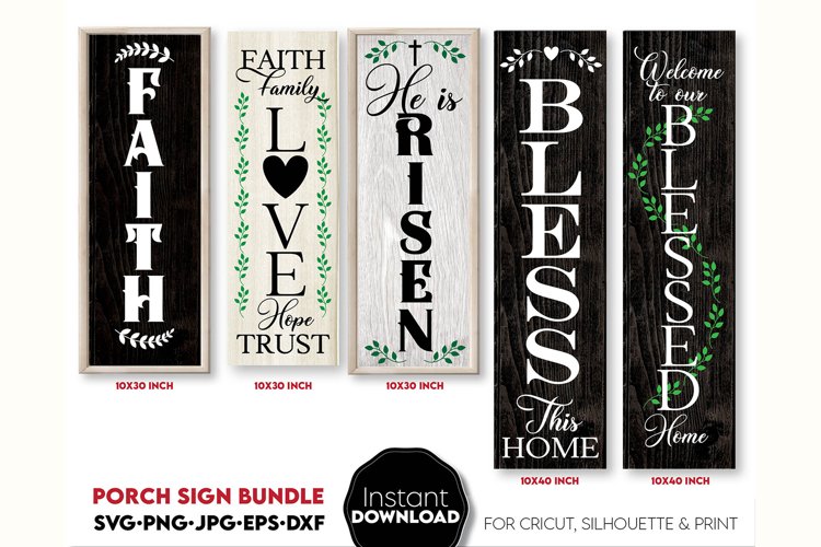 Porch sign SVG, Christian welcome sign SVG, Faith svg, Bless (1164942 ...