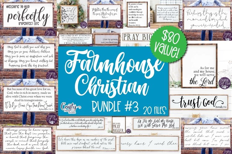Farmhouse Svg, Christian Svg, Farmhouse Sign Bundle 3, Home (1340689 ...