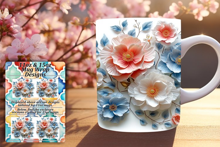 3D Flower Sublimation Gallery (3313531)