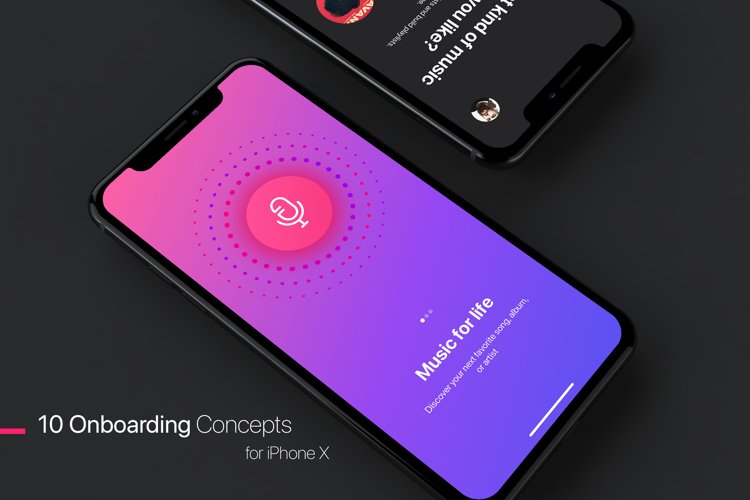 Walkthrough - Mobile UI Kit for iPhone X