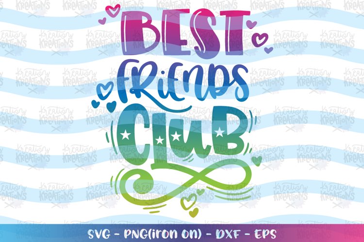 Girls-Best friends club svg