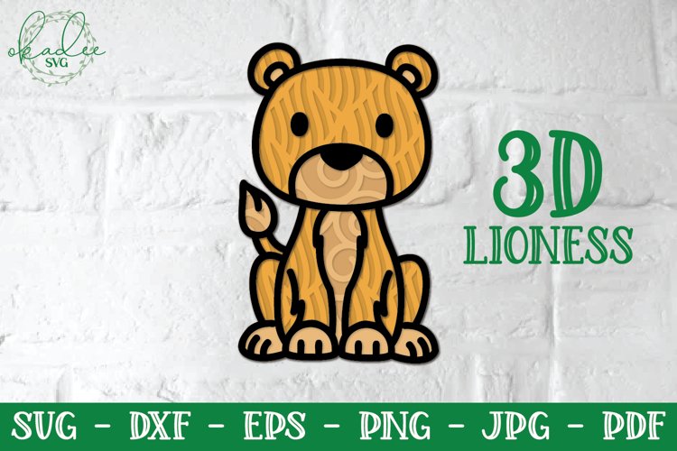 3D Jungle Animal Bundle, All of the Jungle Animals Papercut - Free ...