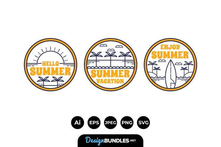 Summer Badges