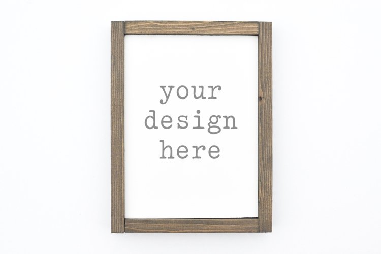 8x10 Wood Sign Mockup| Digital File | Sublimation (1946034)