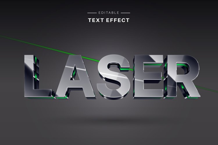 Editable Text Effect for Illustrator. Vector (2268943)