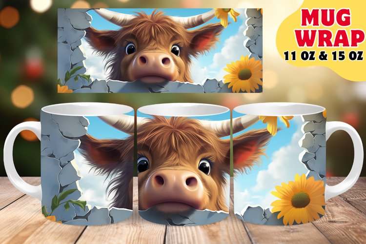 Whimsy in Every Sip: Animal Mug Wrap Sublimation (2960670)