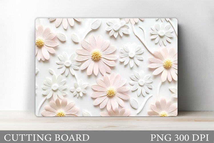 Flowers Cutting Board. Floral Cutting Board Design (4888061)
