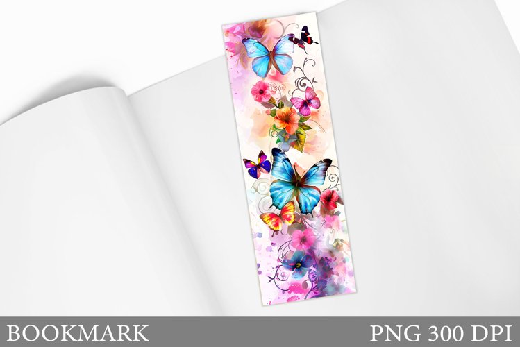 Butterflies Bookmark Design. Butterfly Bookmark (4998036)
