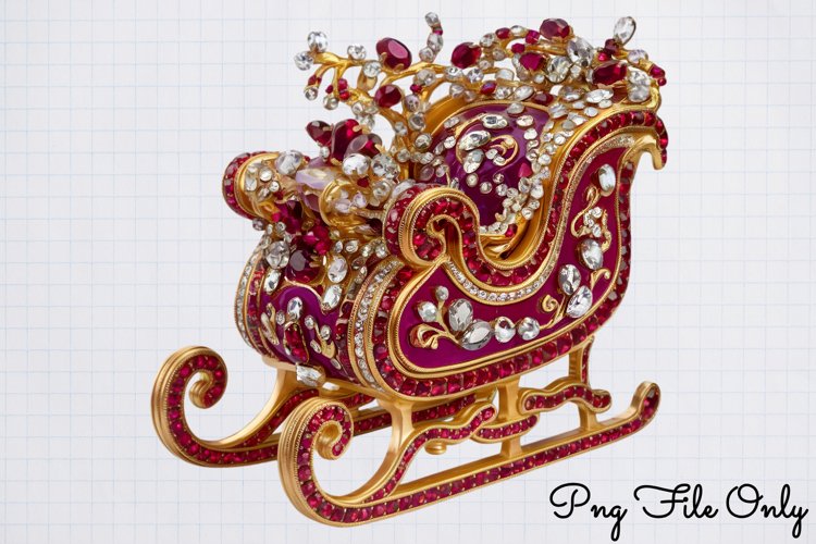 Faux Rhinestones Christmas Sublimation PNG (4689545)