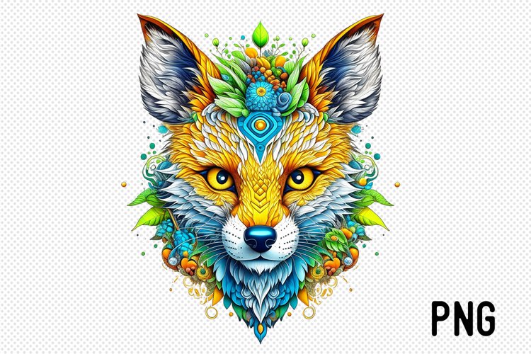 Fantastical Animal Sublimation PNG Clipart Design