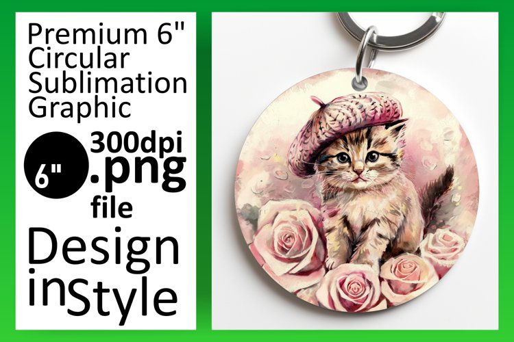 Cute Round Design Car Coaster PNG , Animals