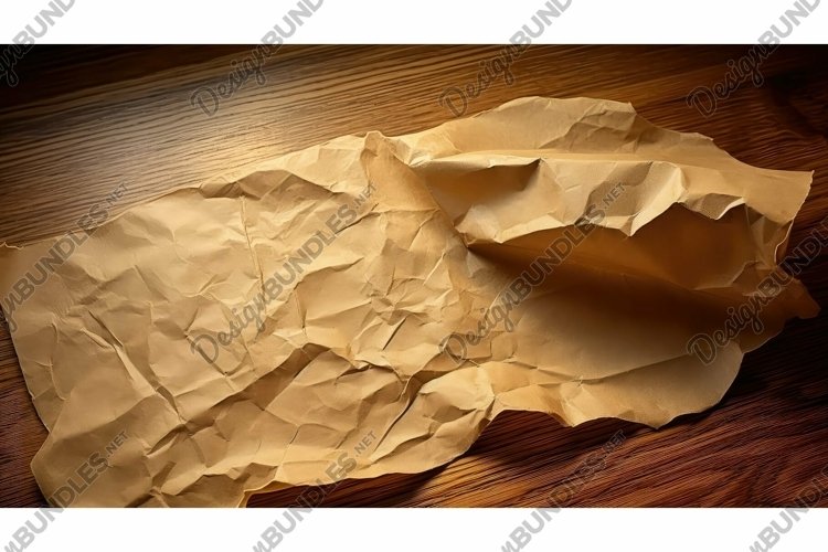 exposed ripped brown paper