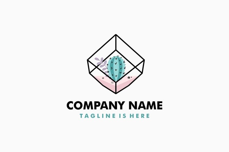Terrarium Logo Template (839878)